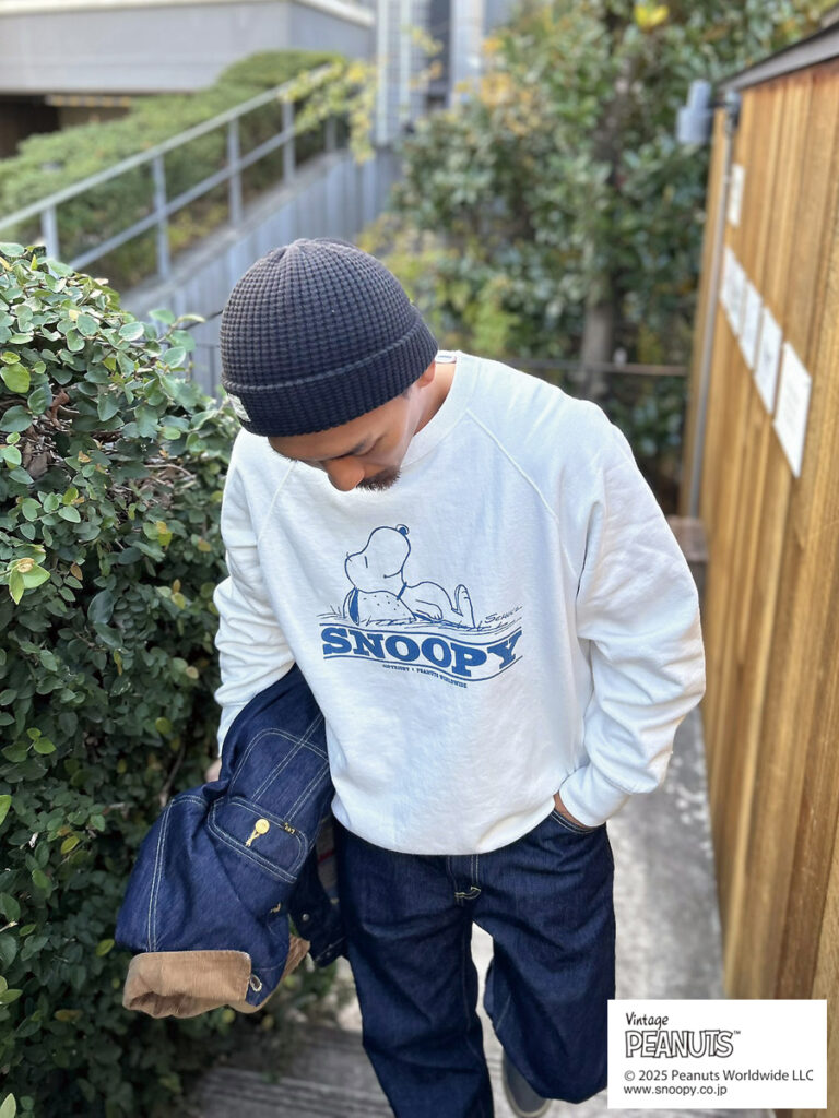 SNOOPY / Standard California Cozy Monday Crew Sweat. ｜ STANDARD ...